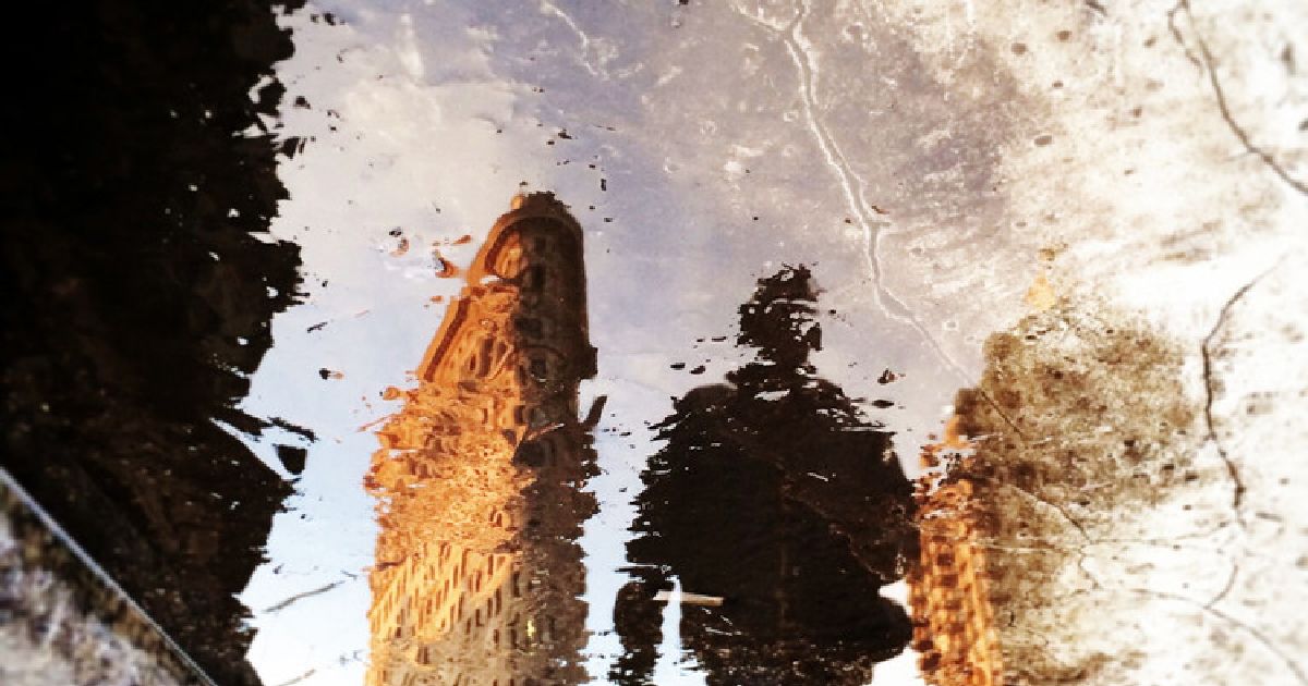 Pierre Hauser - New York Puddle Series | LensCulture